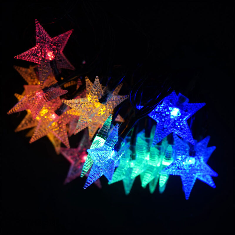 LUZ LED SOLAR ESTRELLA MCOLOR YHD2513 - Quemoda Bags & Accesories
